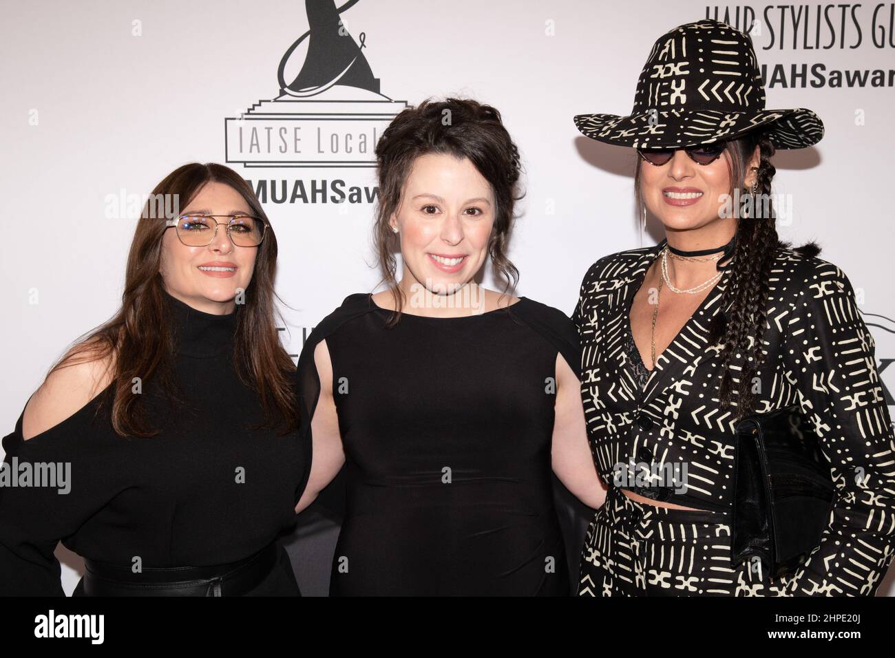 19 February 2022 - Los Angeles, California - (L-R) Darcy Gilmore ...
