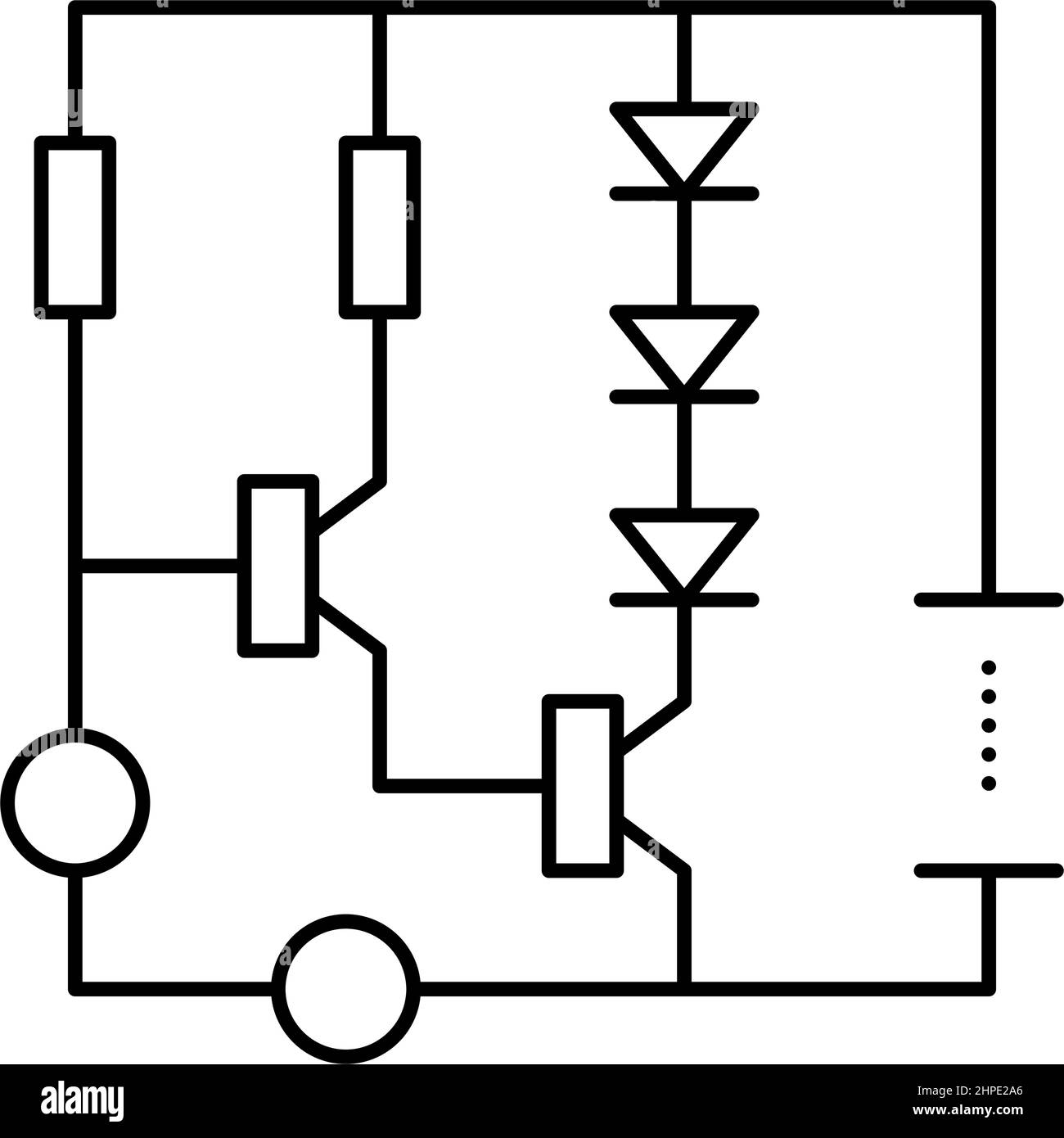 circuit diagram line icon vector illustration Stock Vector Image & Art ... circuit diagram line icon vector illustration Stock Vector Image & Art ...