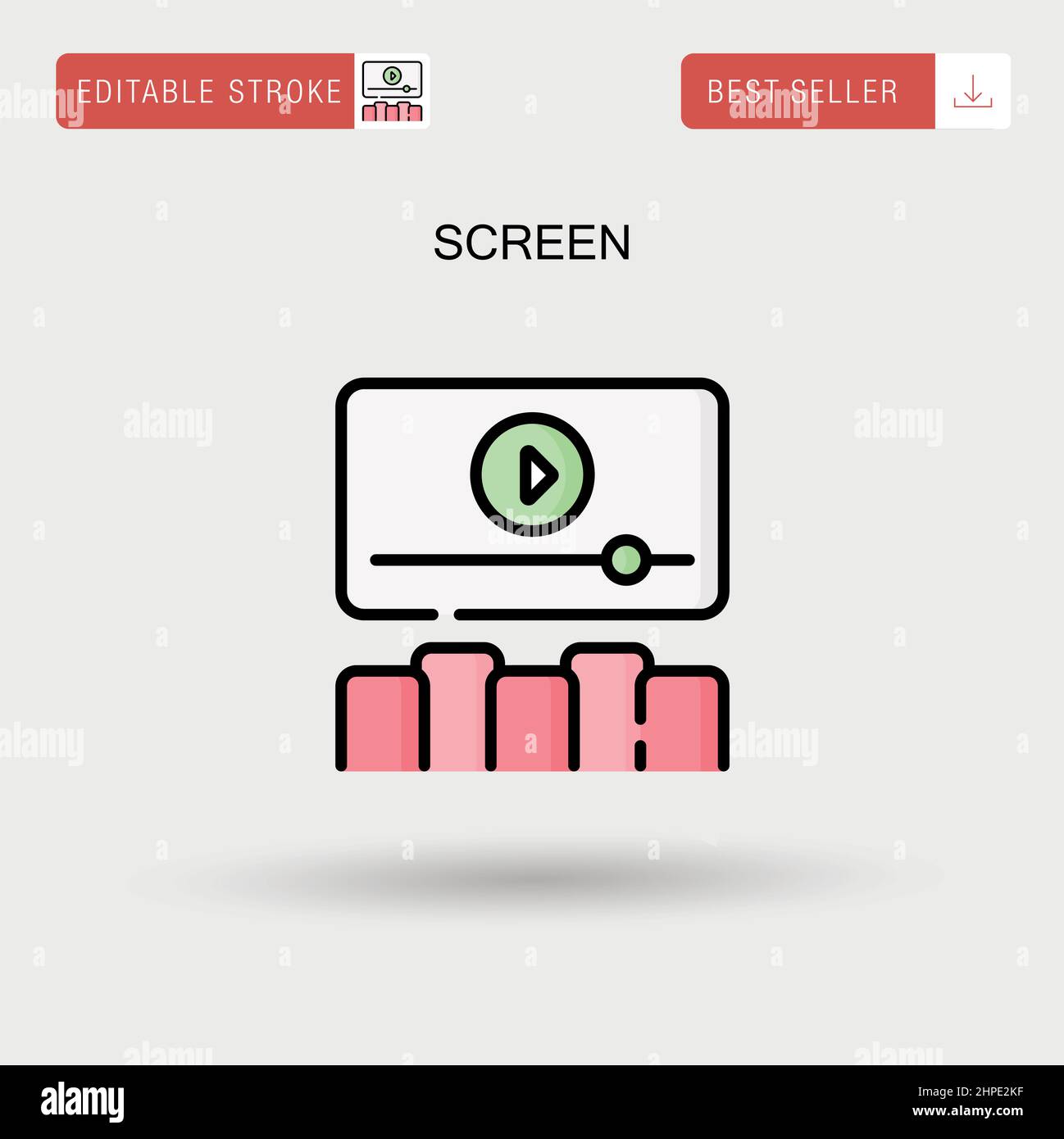 Work white screen Stock Vector Images - Alamy