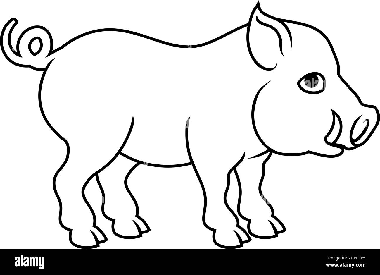 Wild boar signs Stock Vector Images - Alamy