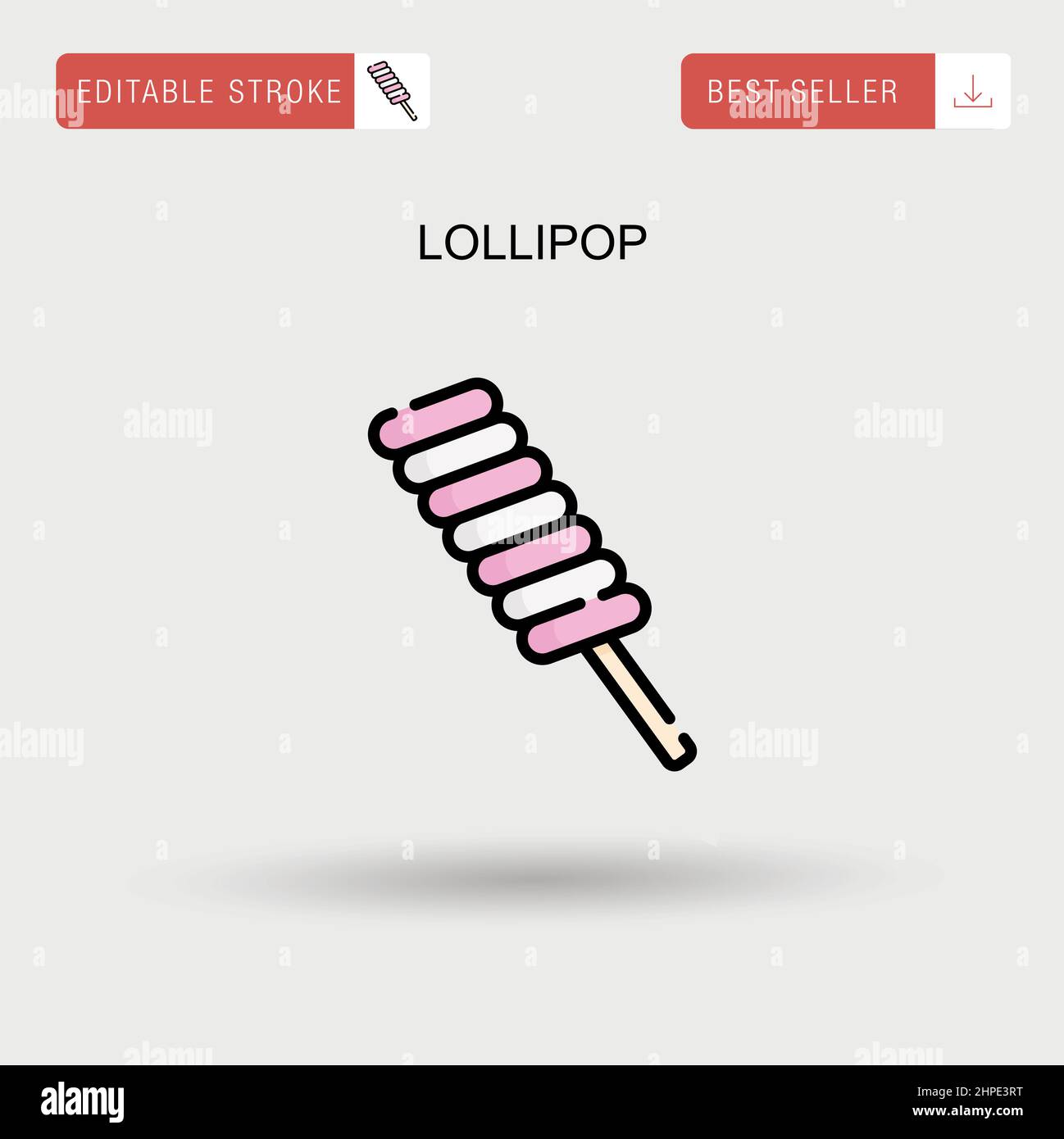 Sugar lollipop Stock Vector Images - Alamy