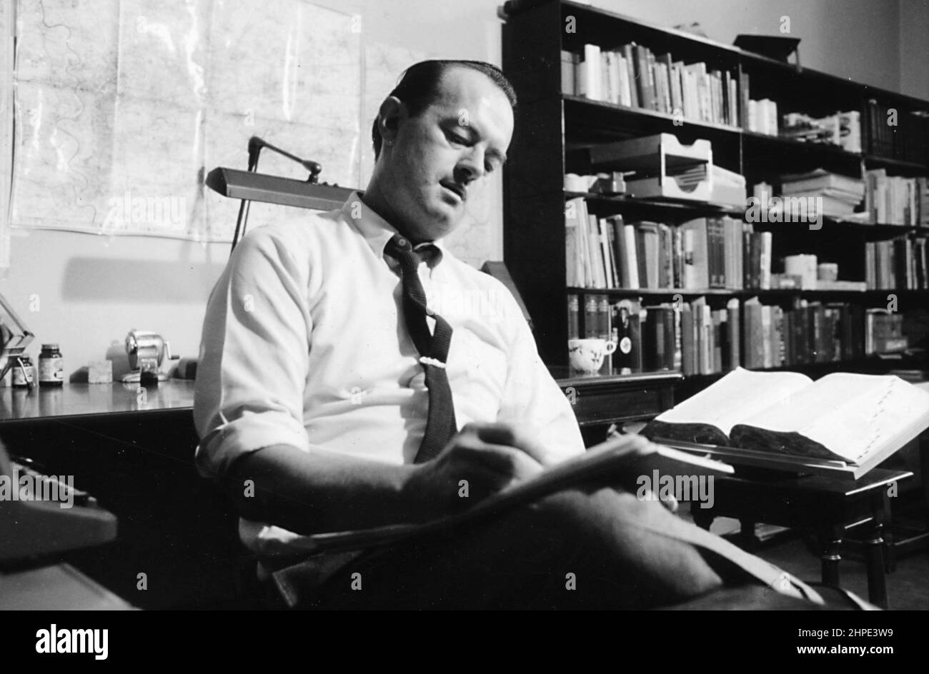 William Manchester, historian and biographer Stock Photo - Alamy