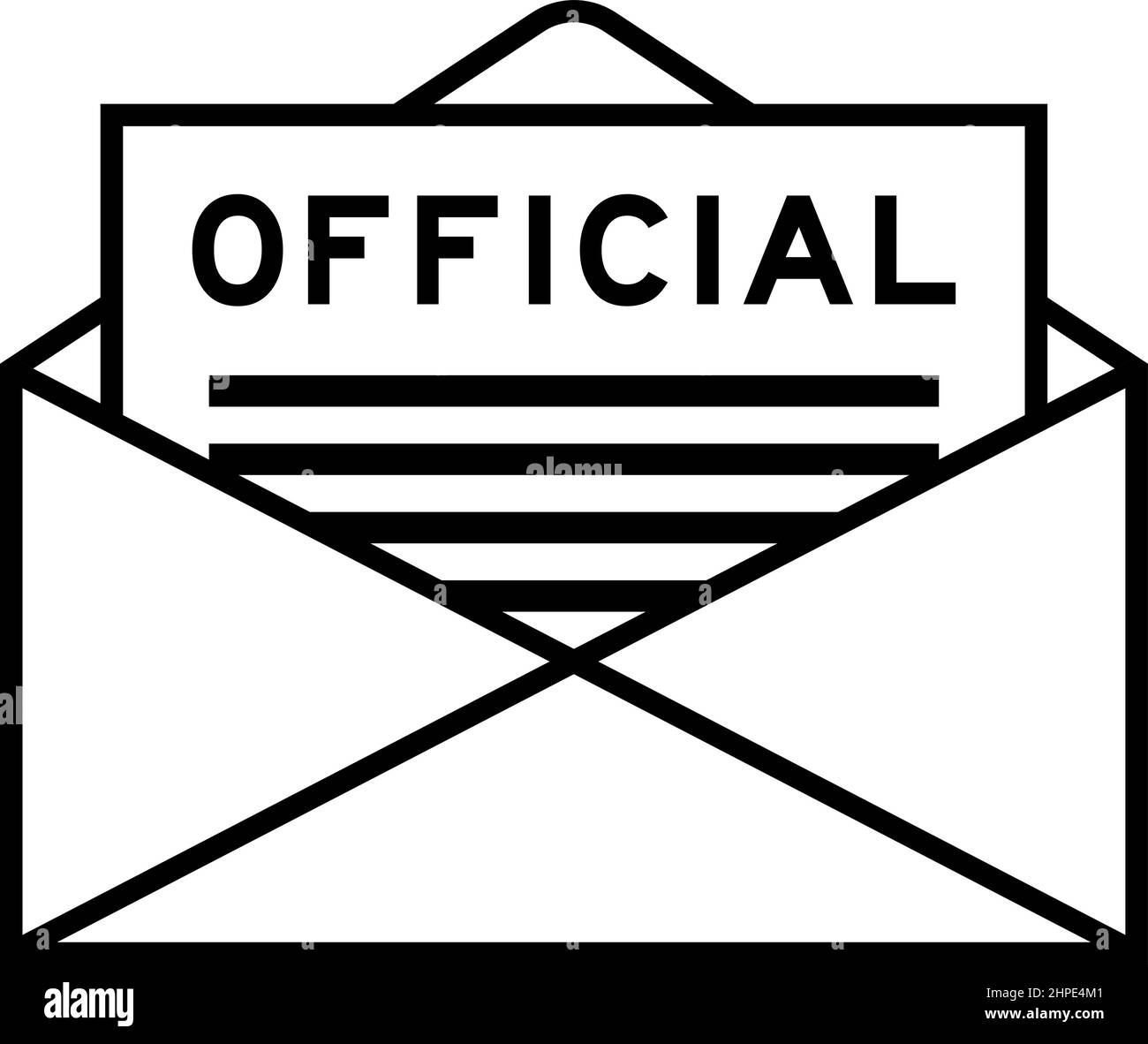 Certified mail word Stock Vector Images - Alamy