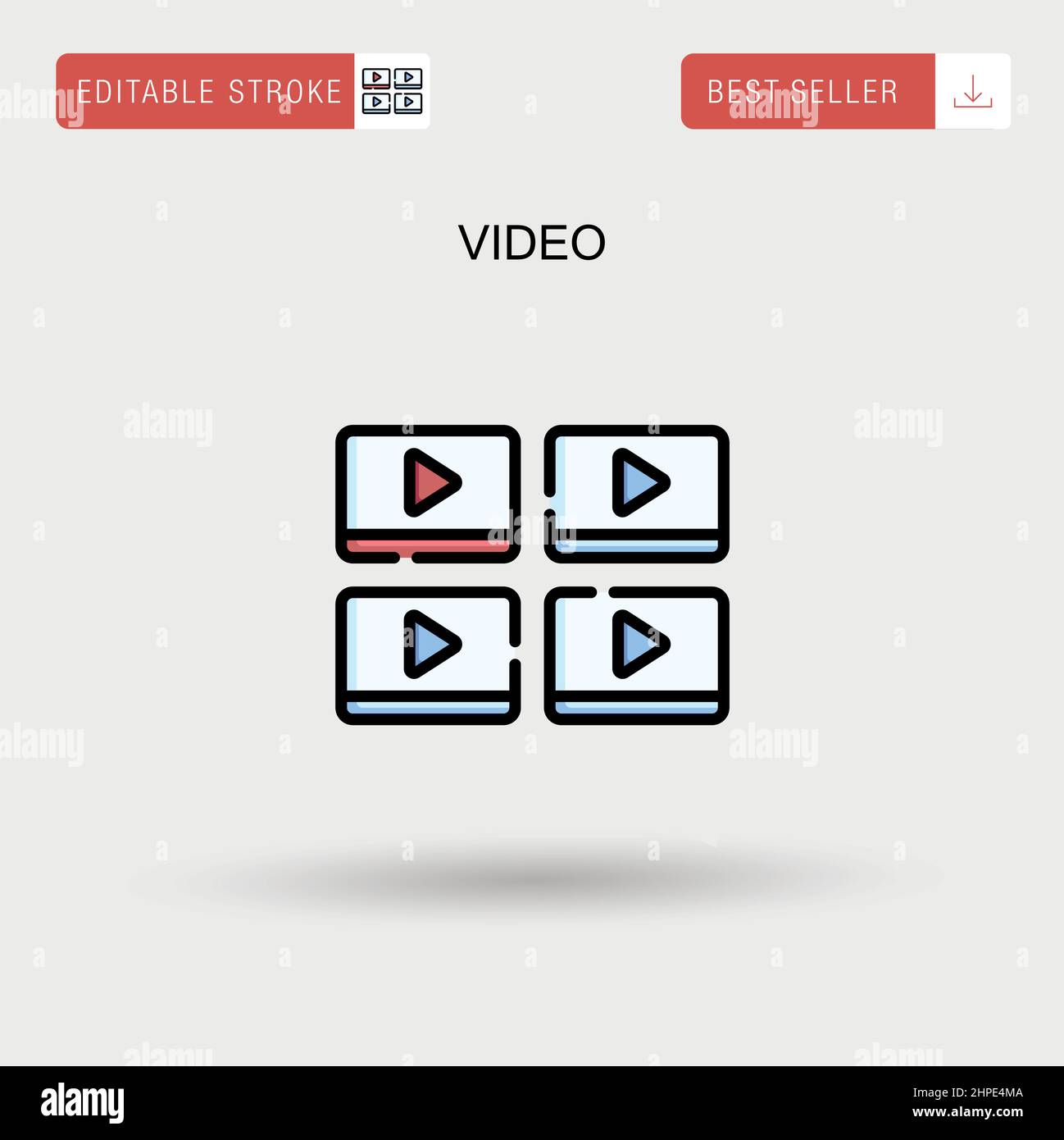 Video technology Stock Vector Images - Alamy