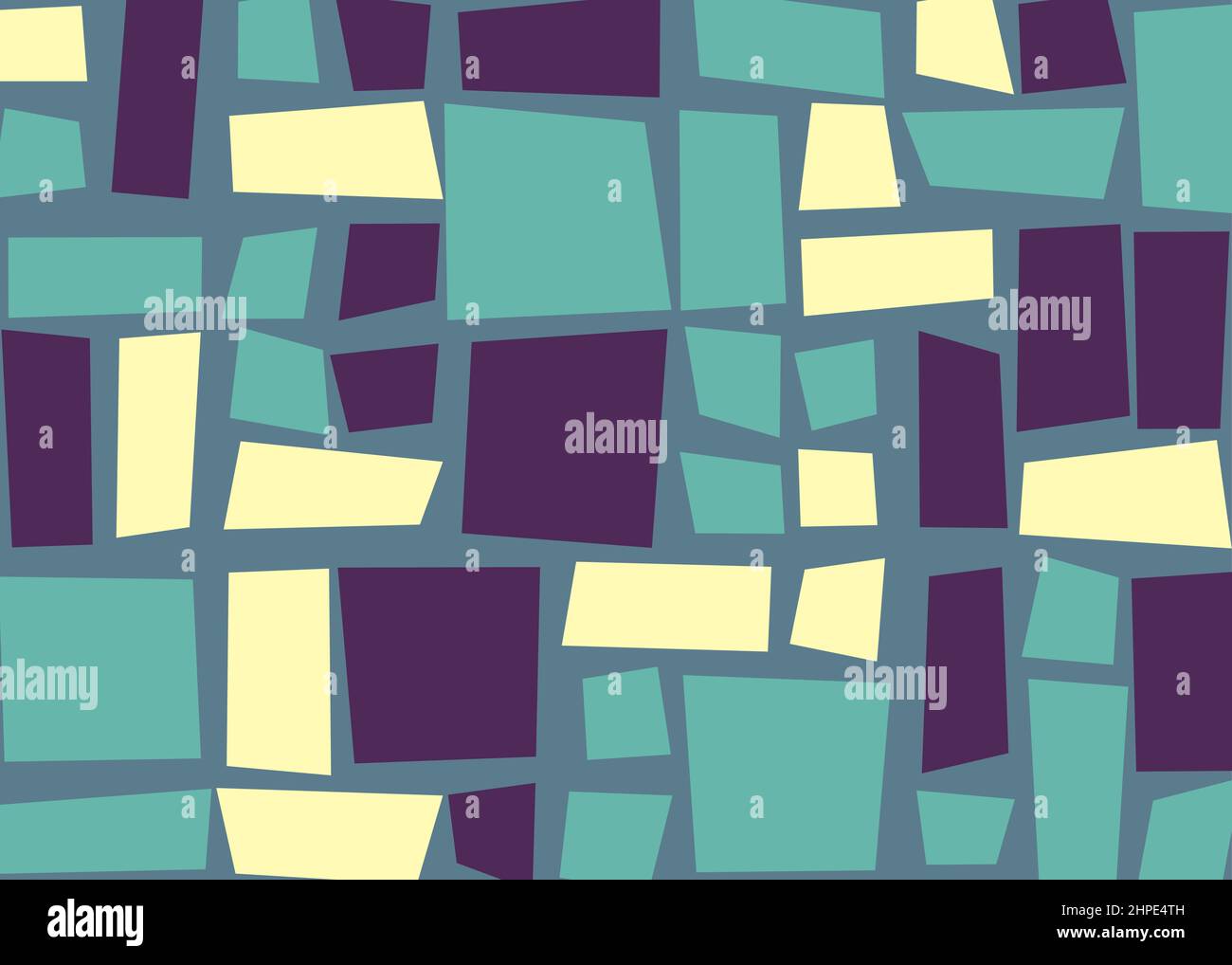 Abstract Offset Quads generative art background art illustration Stock ...