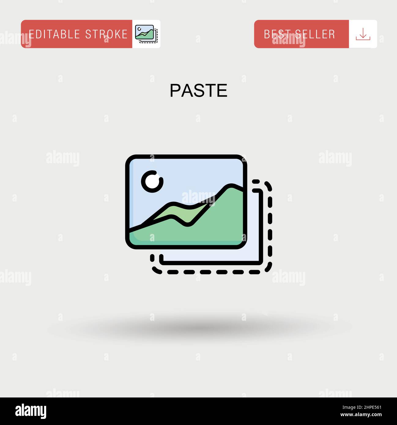 Wheat paste texture Stock Vector Images - Alamy