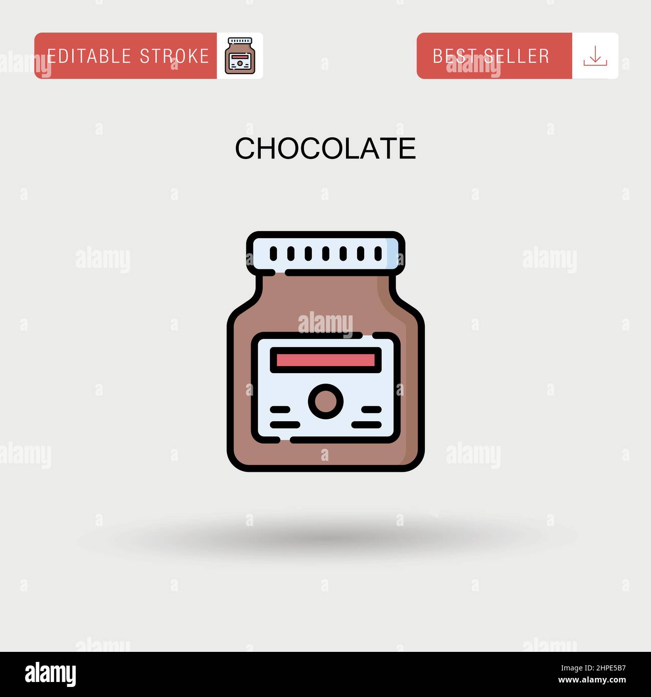 Cocoa powder and sugar Stock Vector Images - Alamy