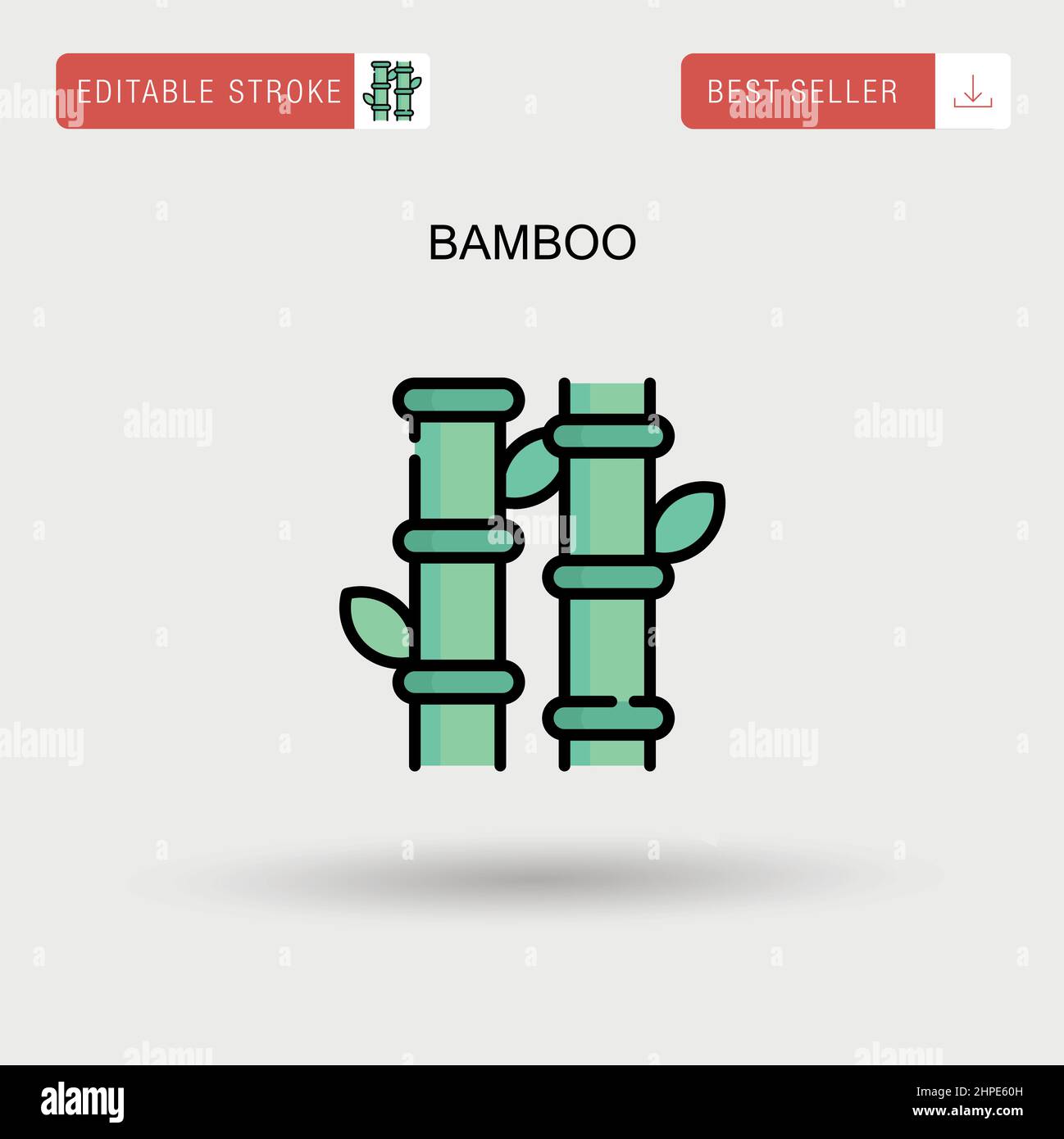 Bamboo growth Stock Vector Images - Alamy