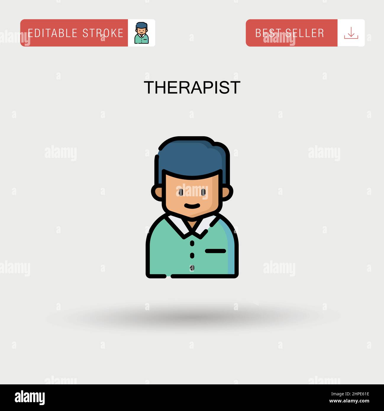 Therapist mental health Stock Vector Images - Alamy