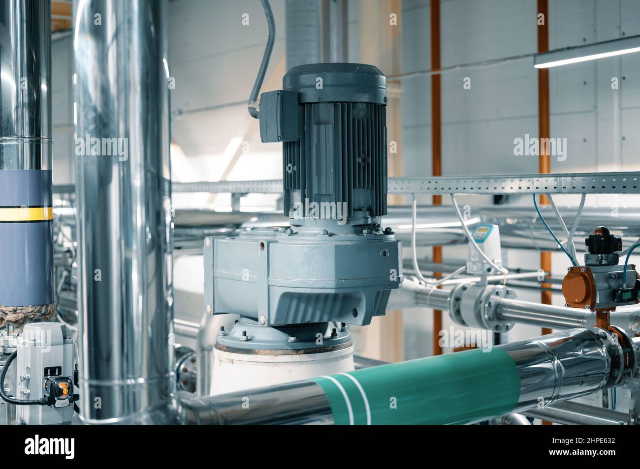 Electric motor flour mill hi-res stock photography and images - Alamy