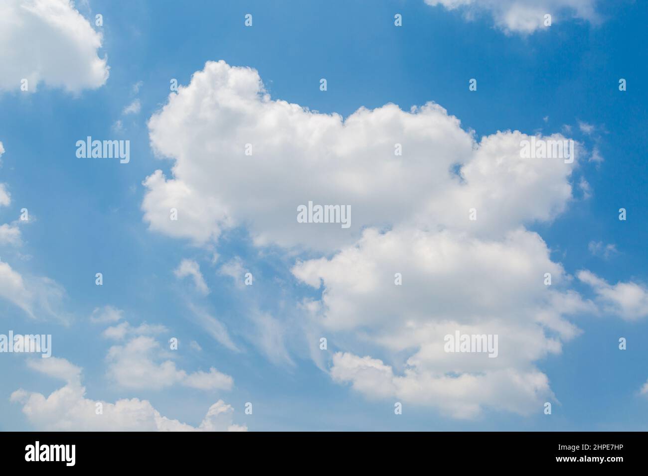 blue sky and clouds background Stock Photo - Alamy