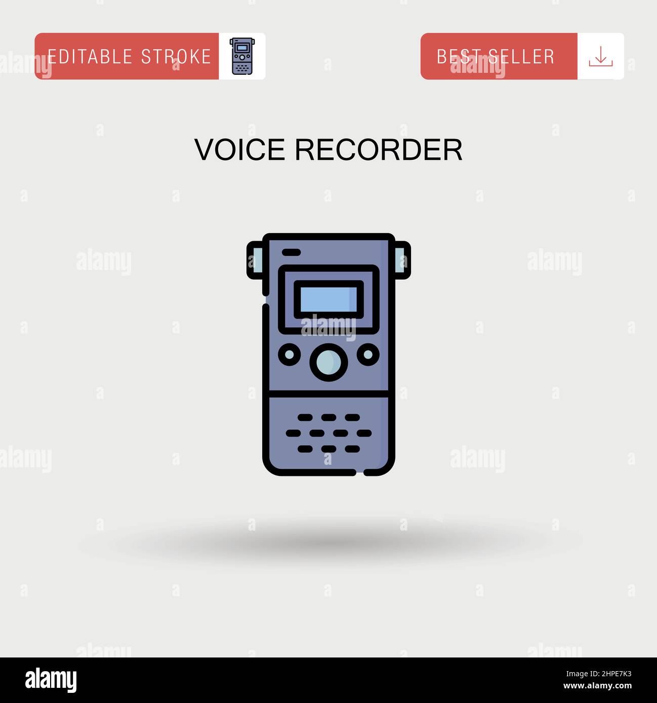 Voice note phone Stock Vector Images - Alamy