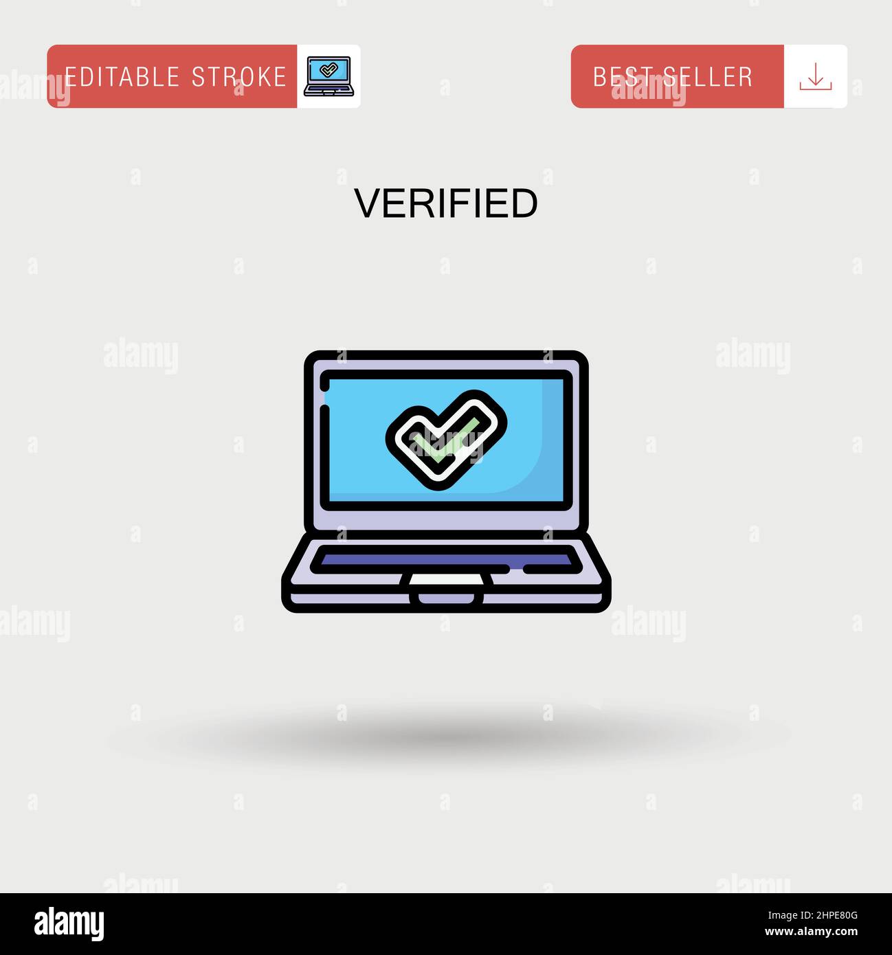 Blue tick mark verified hi-res stock photography and images - Alamy