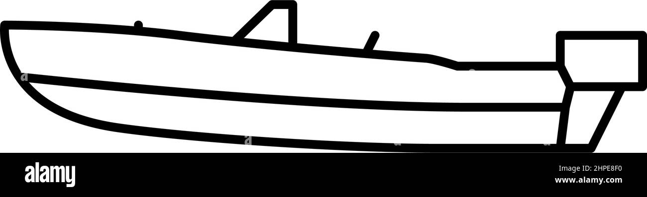 runabout boat line icon vector illustration Stock Vector Image & Art ... runabout boat line icon vector illustration Stock Vector Image & Art ...