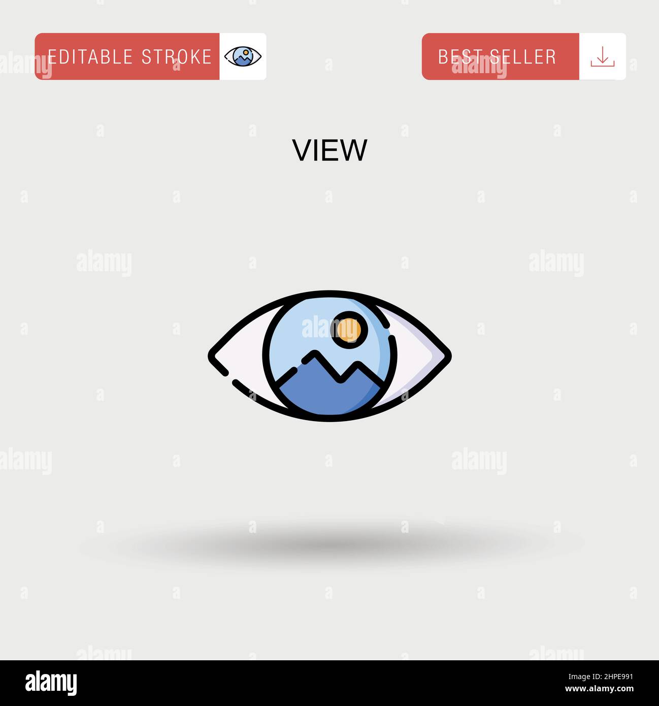 Beautiful top view tree Stock Vector Images - Alamy