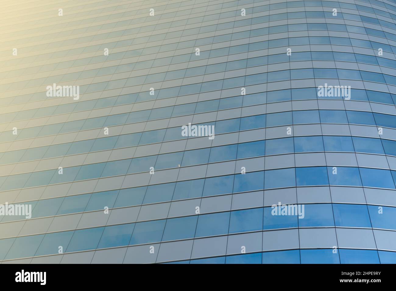 blue glass building background Stock Photo - Alamy