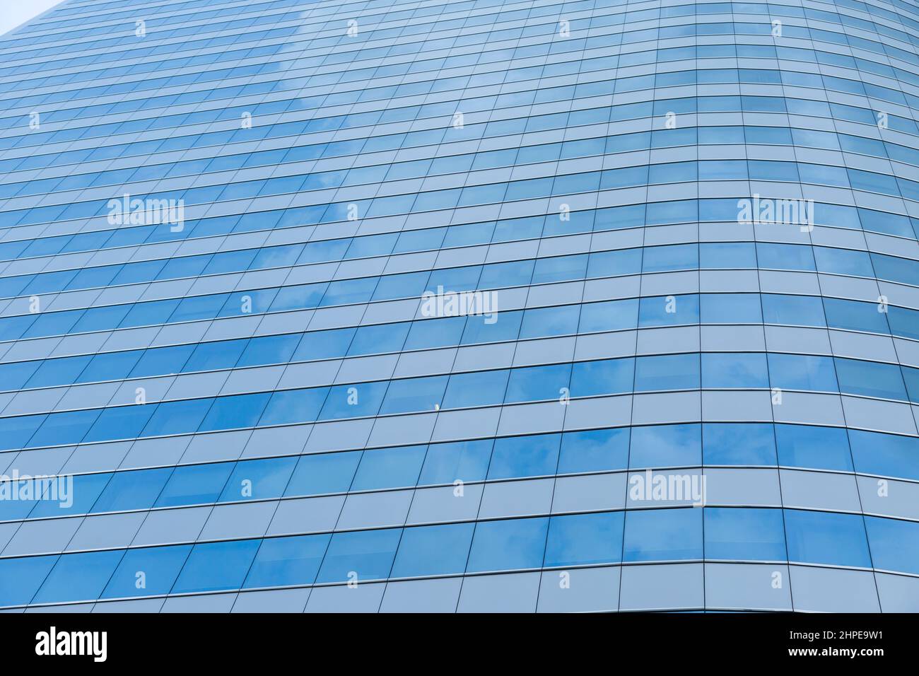 blue glass building background Stock Photo - Alamy