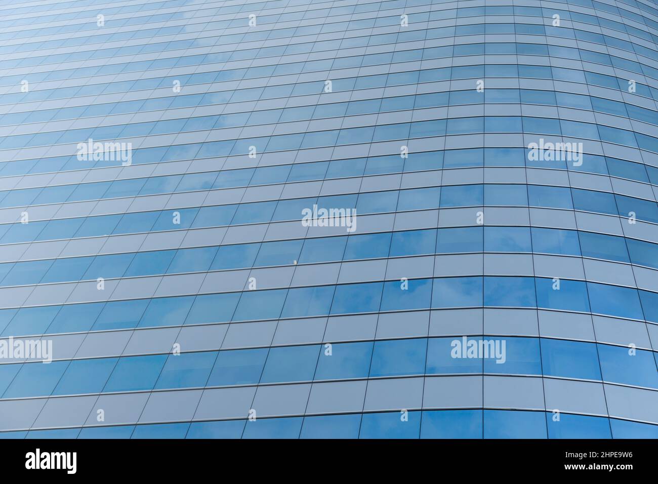 blue glass building background Stock Photo - Alamy