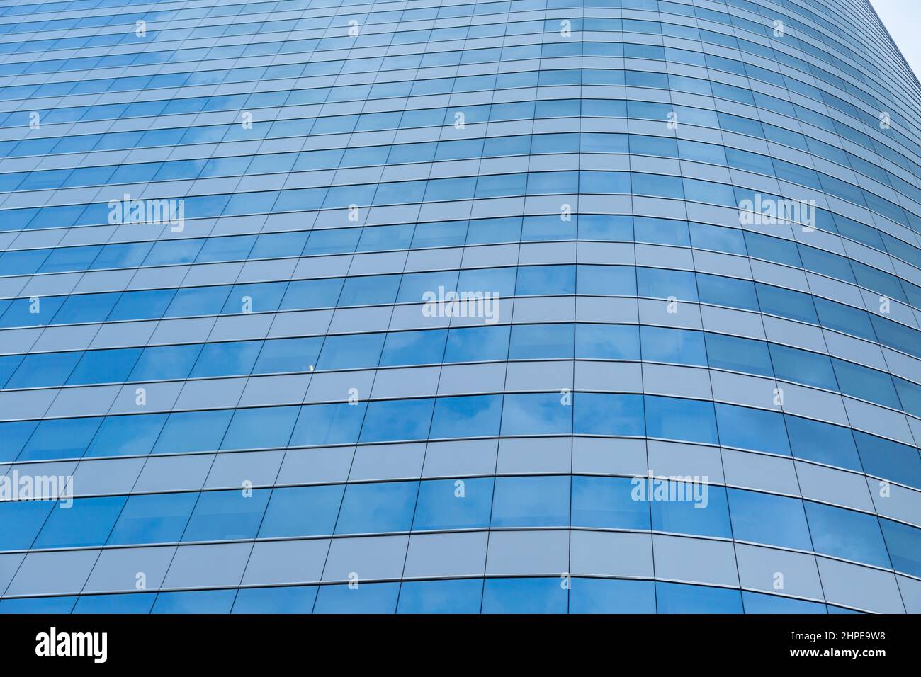blue glass building background Stock Photo - Alamy