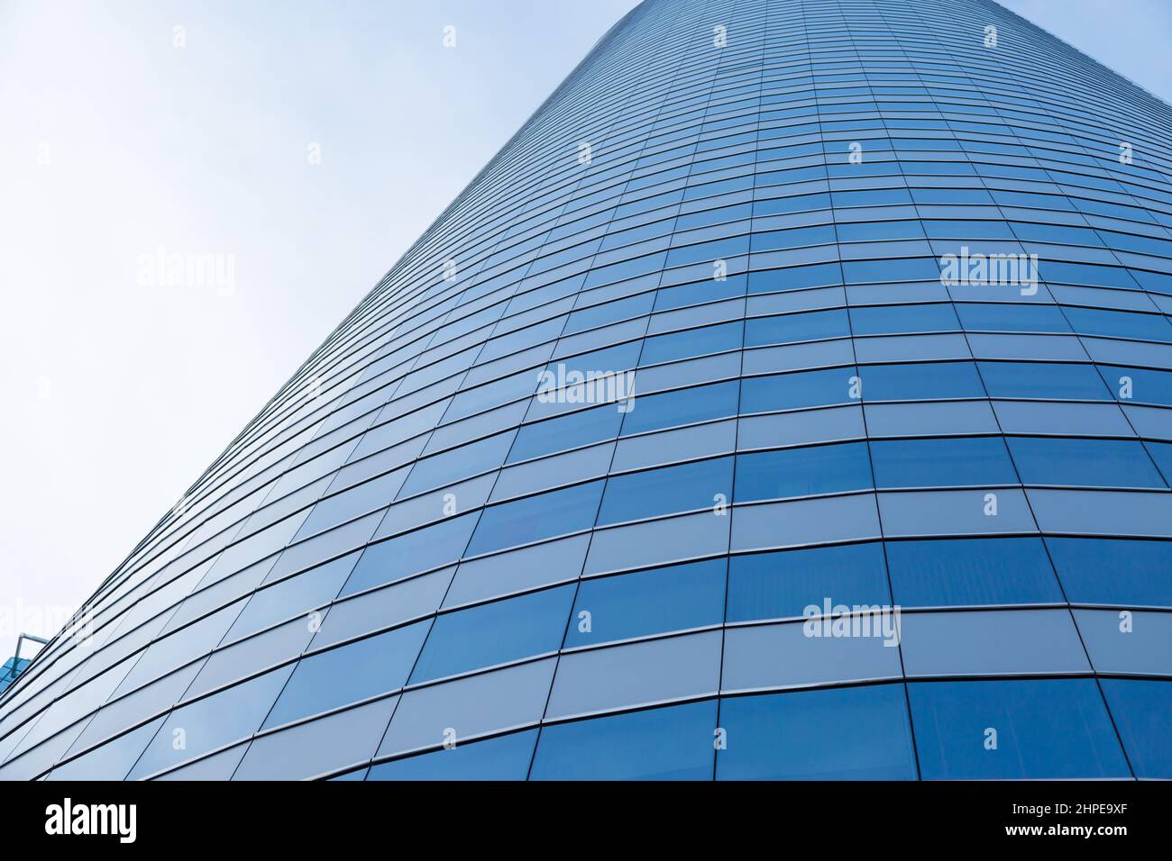 blue glass building background Stock Photo - Alamy