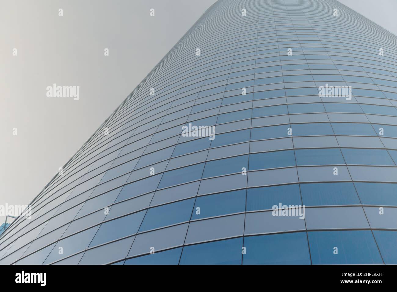 blue glass building background Stock Photo - Alamy