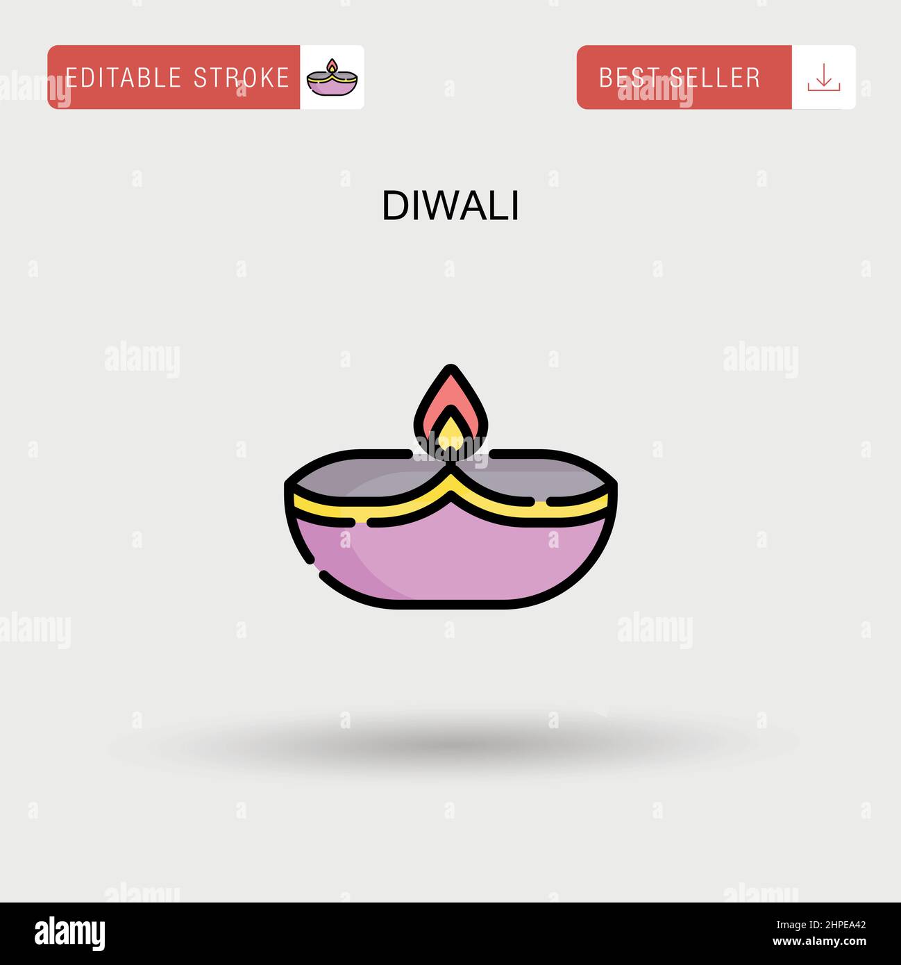 Vector simple diwali festival design hi-res stock photography and ...