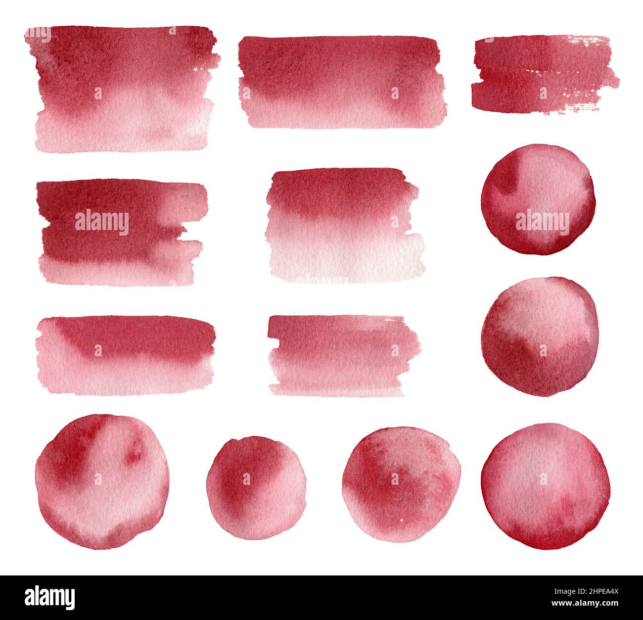 Maroon red paint splatter Cut Out Stock Images & Pictures - Alamy