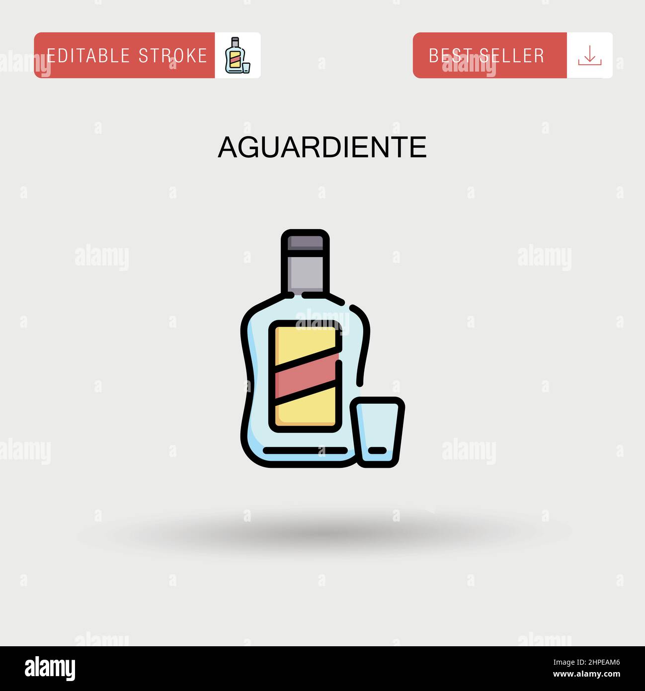 Aguardiente Stock Vector Images - Alamy