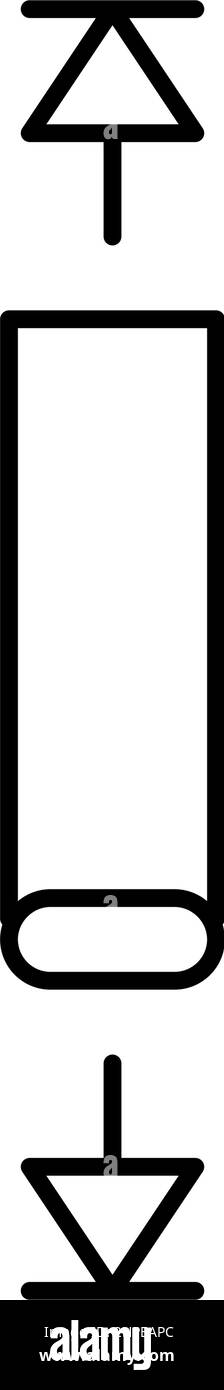 over scroll line icon vector illustration Stock Vector Image & Art - Alamy