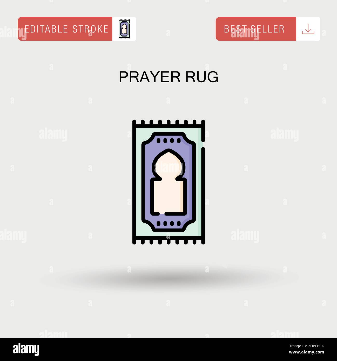 Ramadan prayer rug Stock Vector Images - Alamy