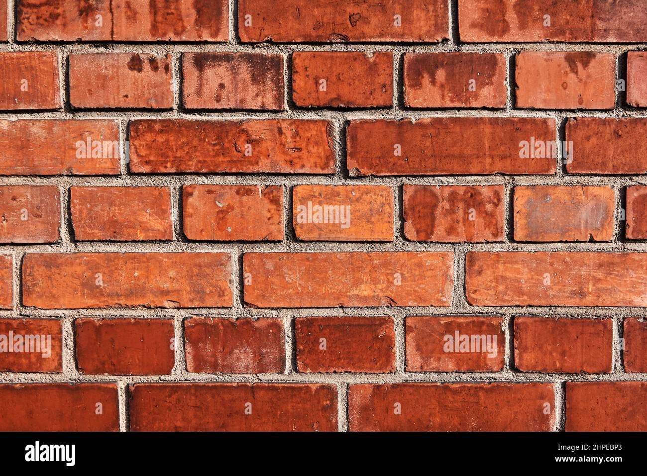 Scratched red brick wall hi-res stock photography and images - Alamy