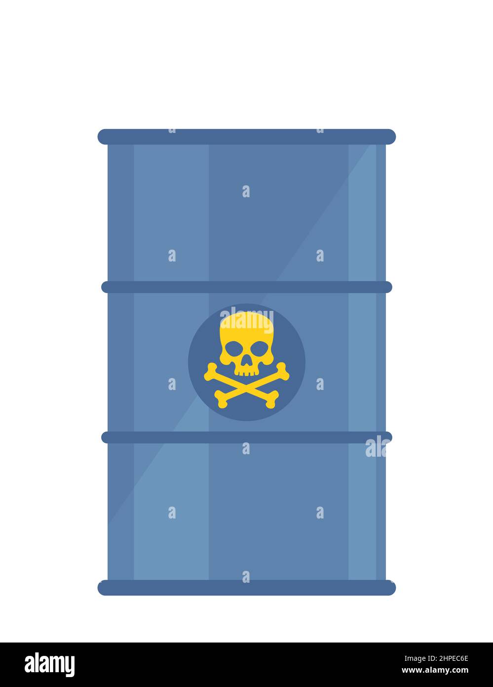 Barrel biohazard environment Stock Vector Images - Alamy