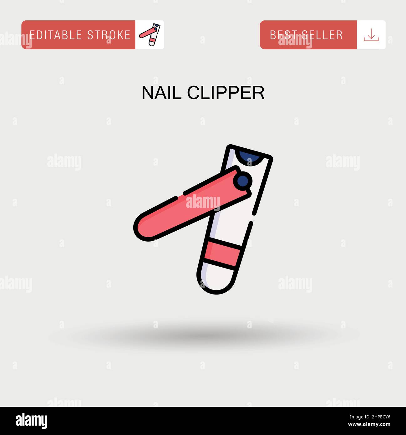 Nail hand care vector Stock Vector Images - Alamy