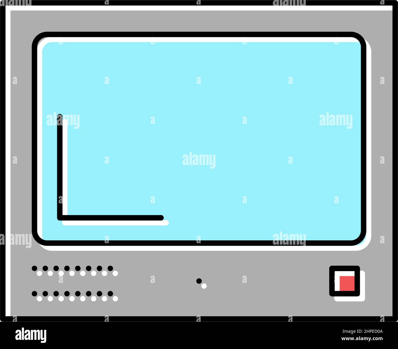 Color tv motel sign hi-res stock photography and images - Alamy