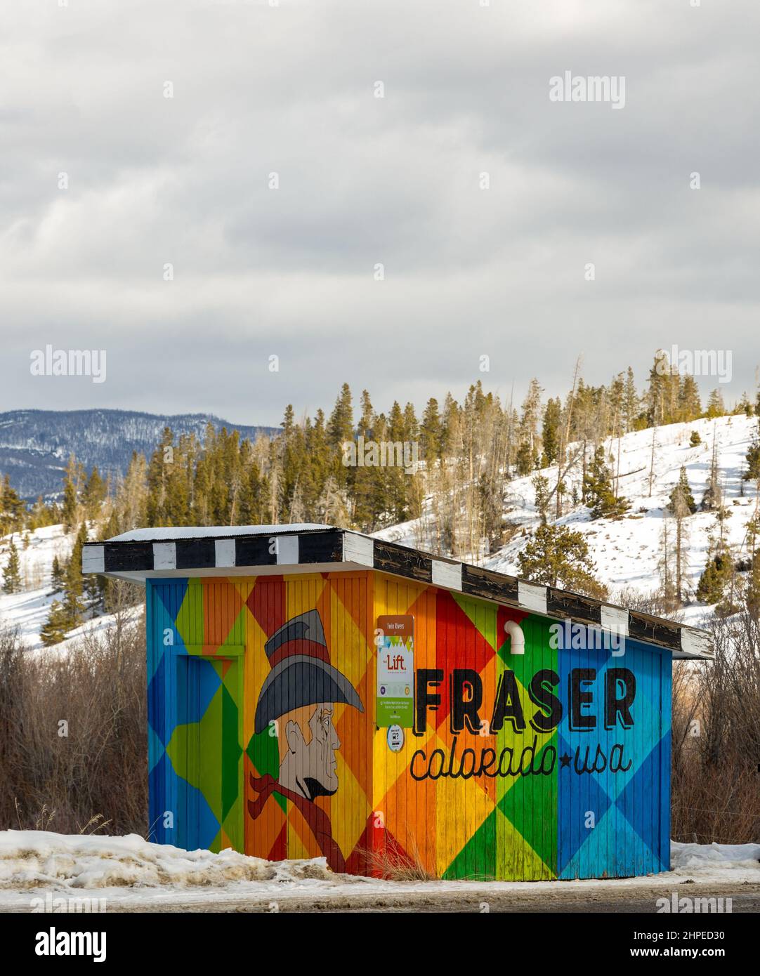 Stop cabin hi-res stock photography and images - Alamy