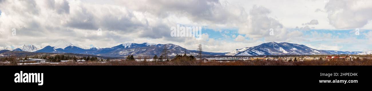 The Natural Beauty of Winter in Fraser, Colorado. Fraser River Trail ...