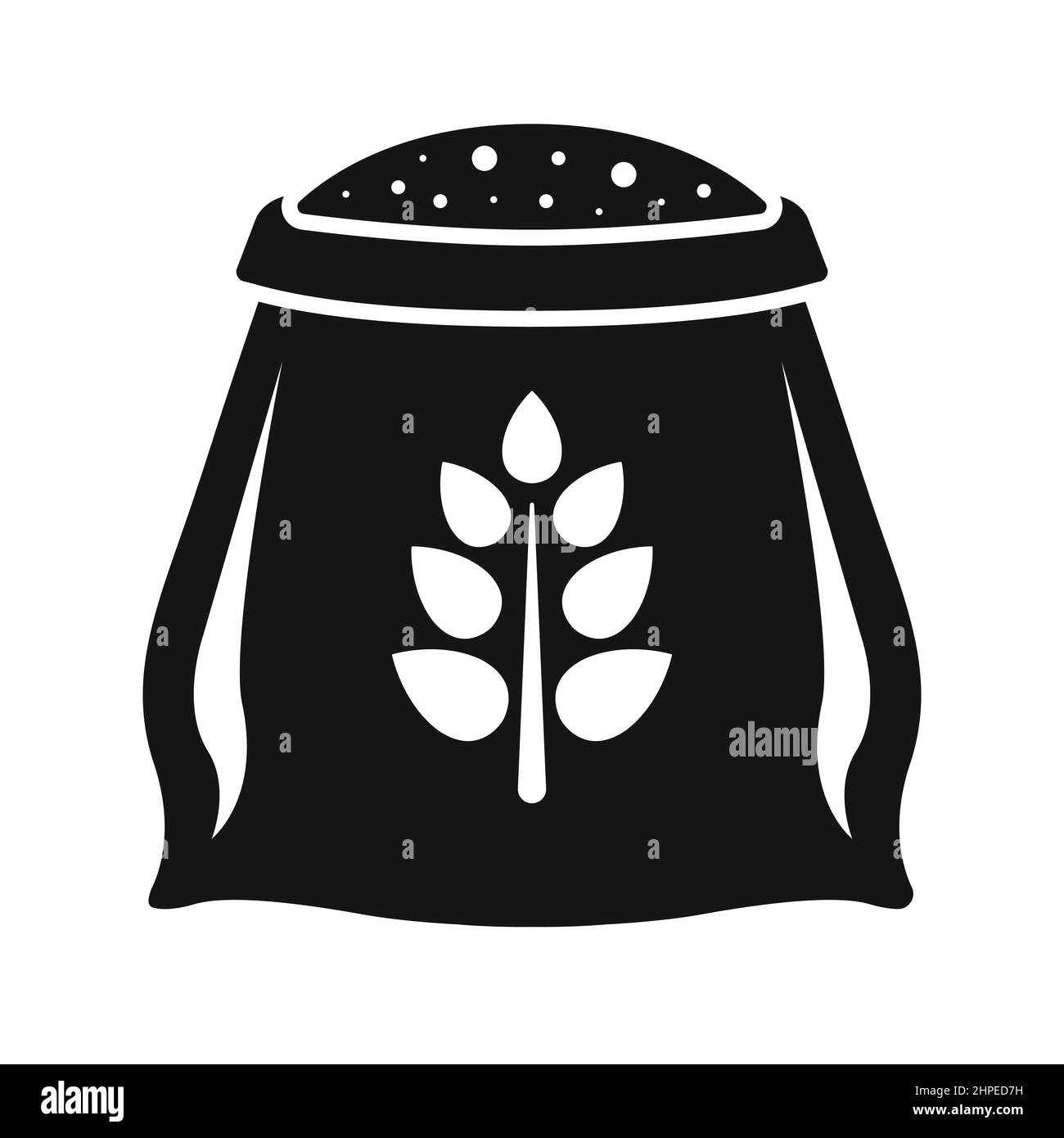 Grain storage plant Stock Vector Images - Alamy