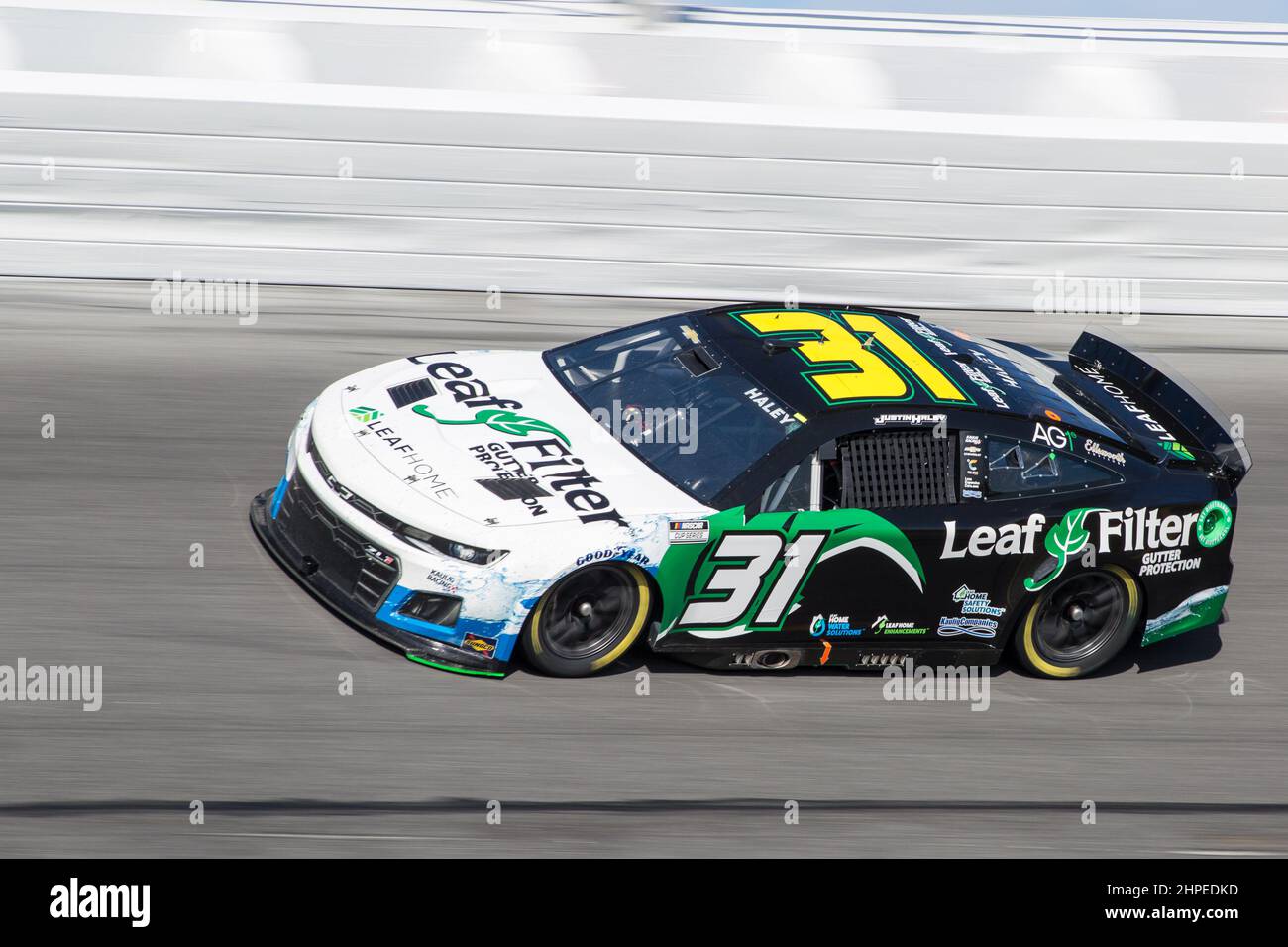 Daytona, FL. February 20, 2022: NASCAR Cup Series driver Justin Haley ...