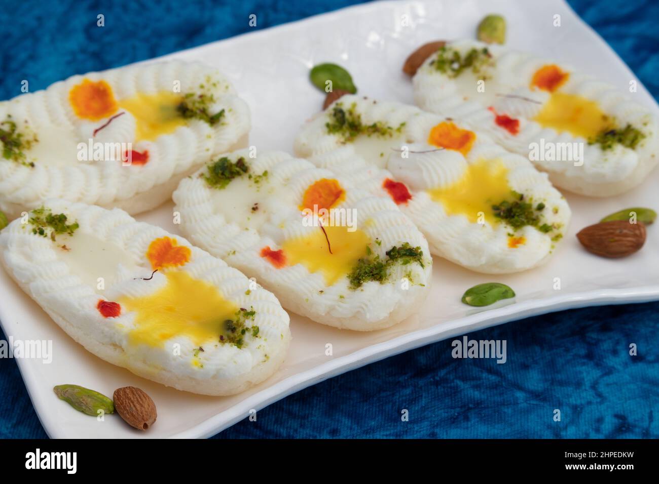 Cham Cham Mithai Also Called Rasgulla Malai Chaap, Chomchom Or ...