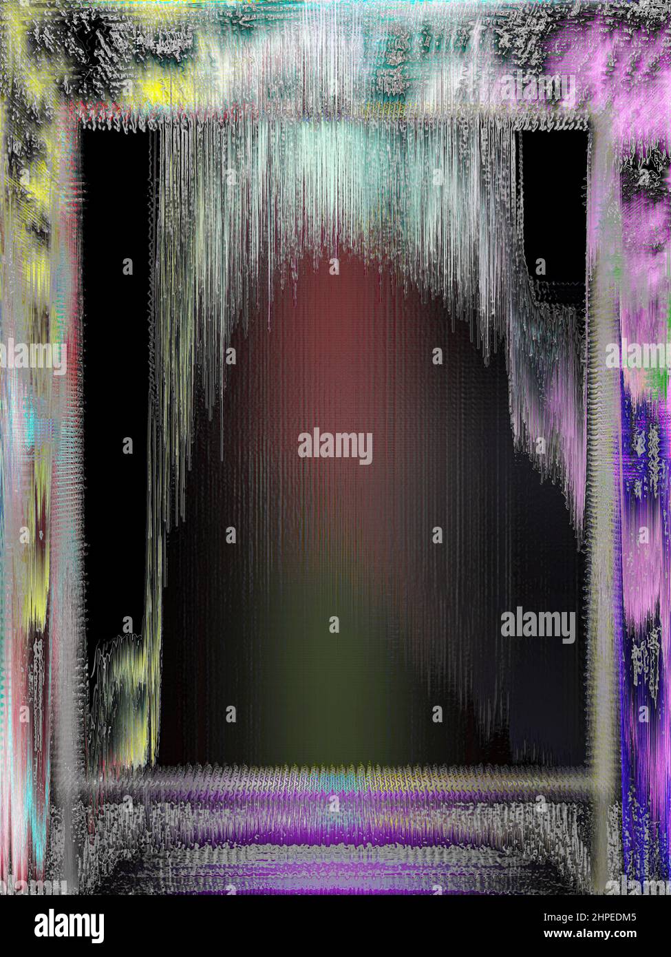 An abstract glitch art background image Stock Photo - Alamy