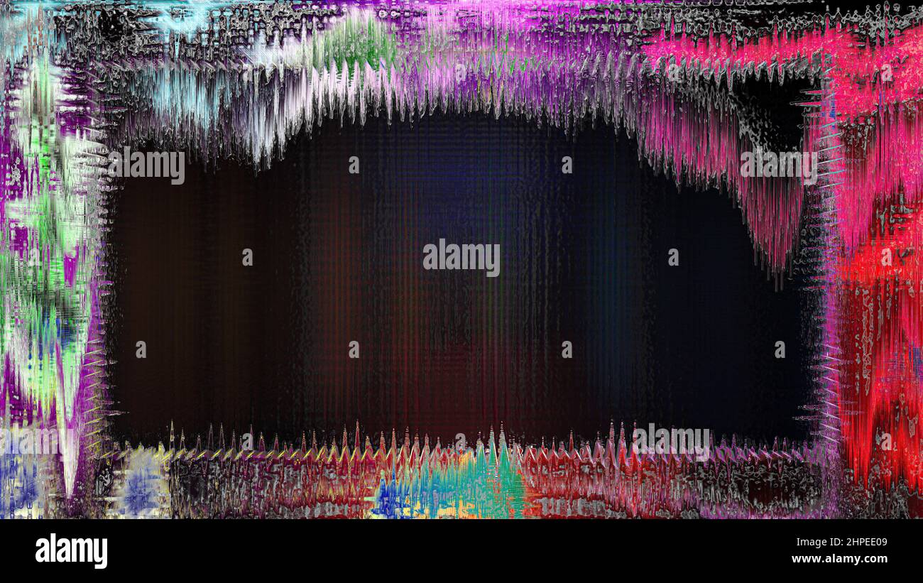 An abstract glitch art background image Stock Photo - Alamy
