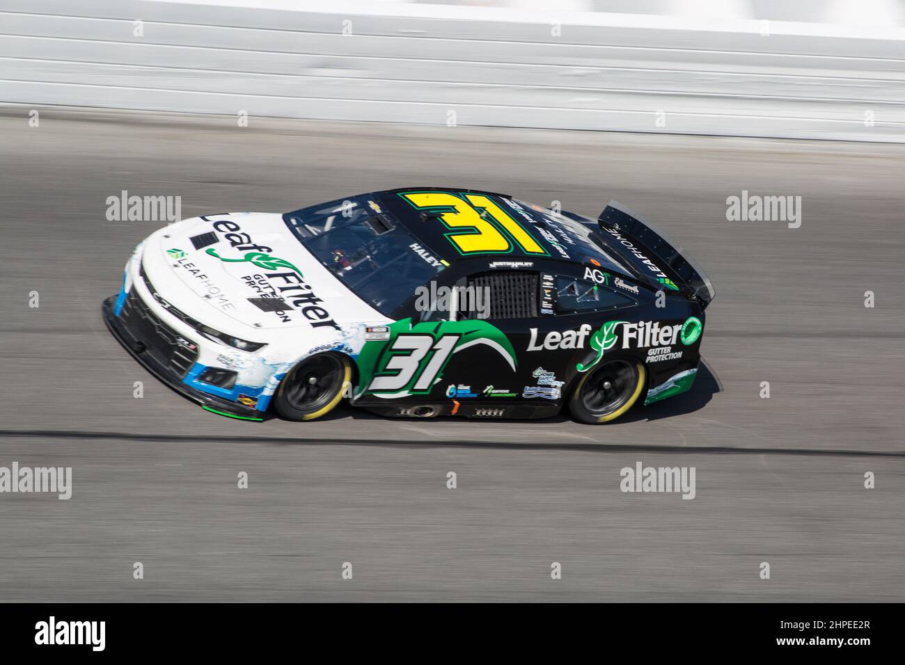 February 20, 2022: NASCAR Cup Series driver Justin Haley (31) runs the ...