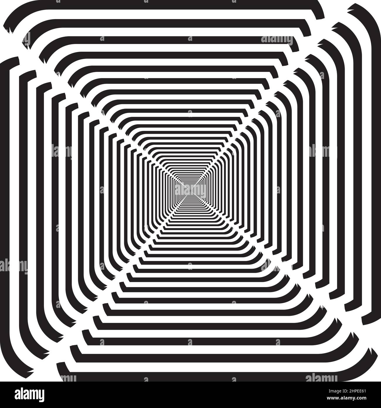 Metal frame with rounded corners Stock Vector Images - Alamy