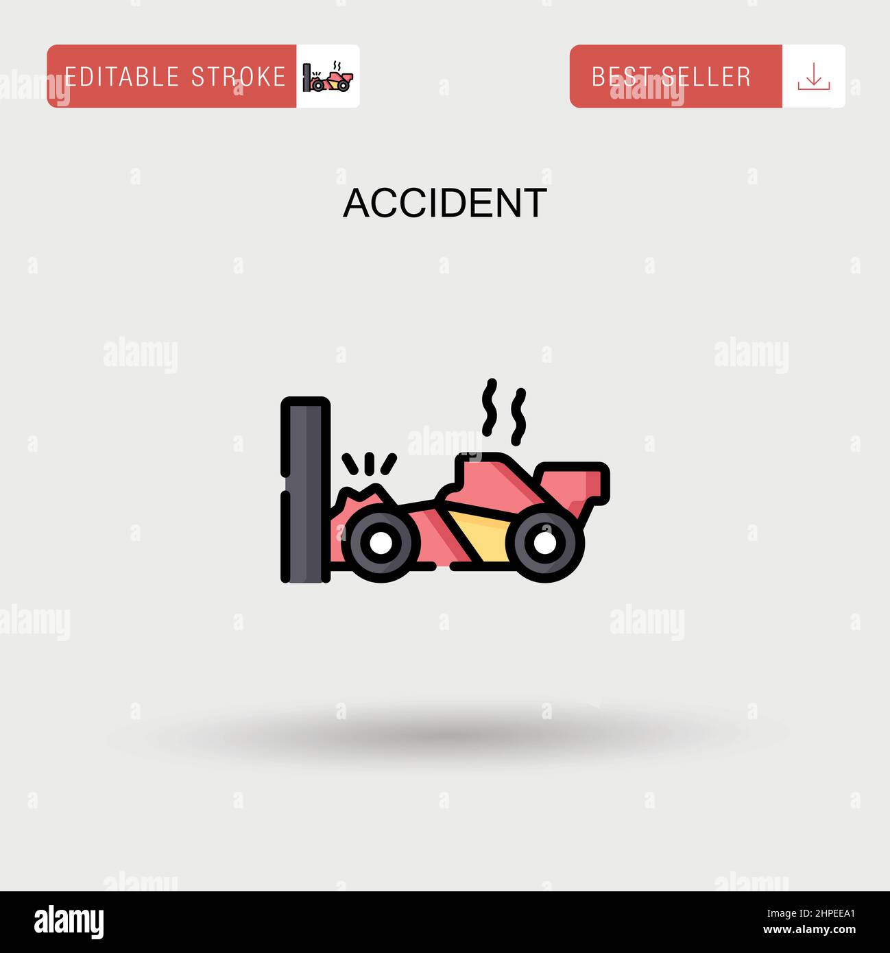 Accident Simple vector icon Stock Vector Image & Art - Alamy Accident Simple vector icon Stock Vector Image & Art - Alamy