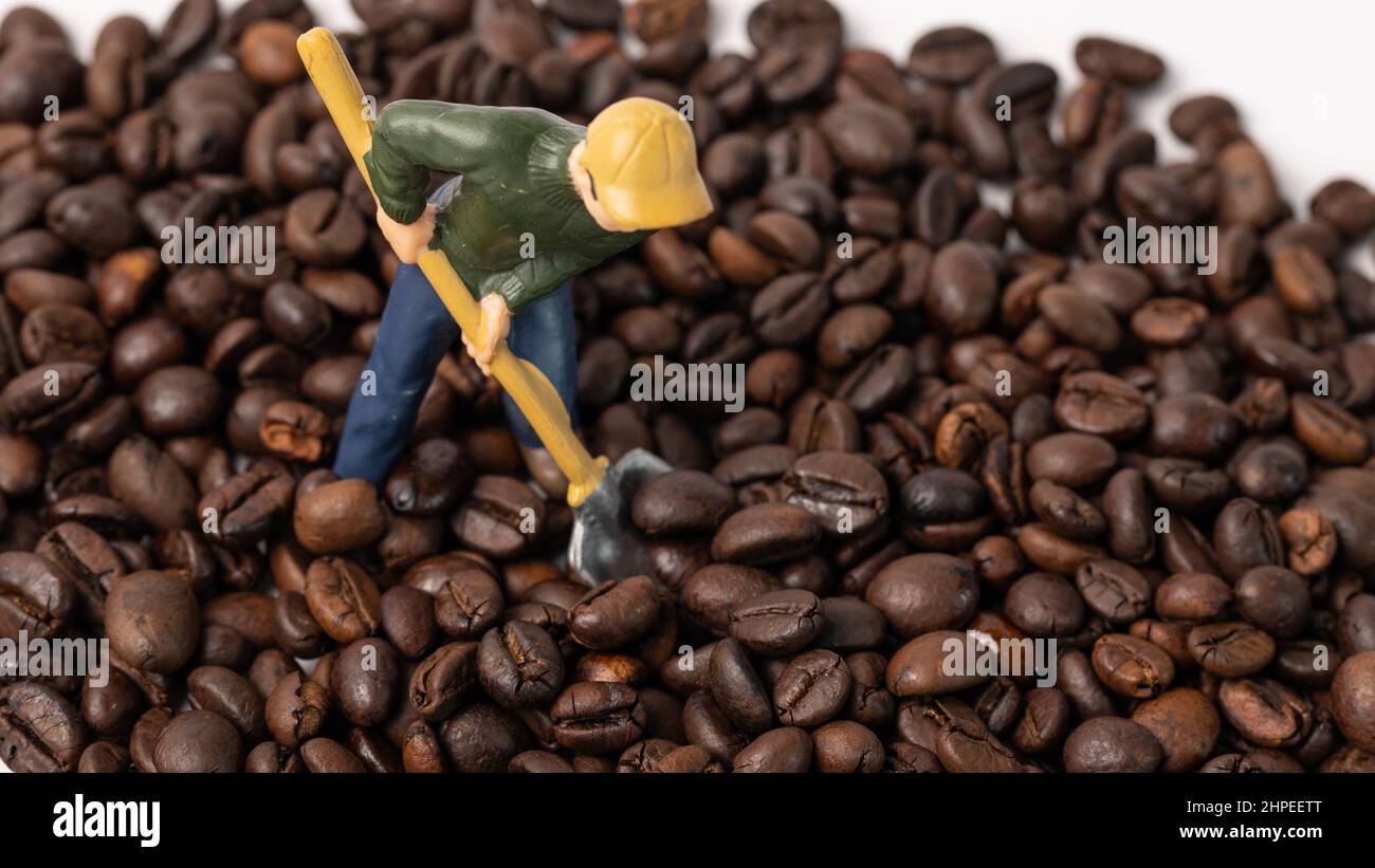 mini figure Workers conceptual photography Stock Photo - Alamy