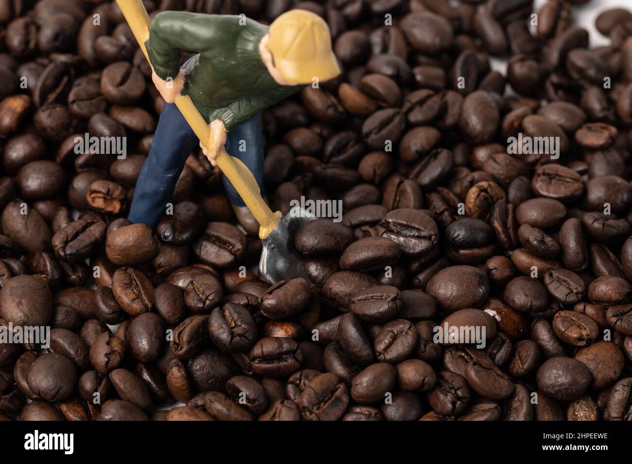 mini figure Workers conceptual photography Stock Photo - Alamy