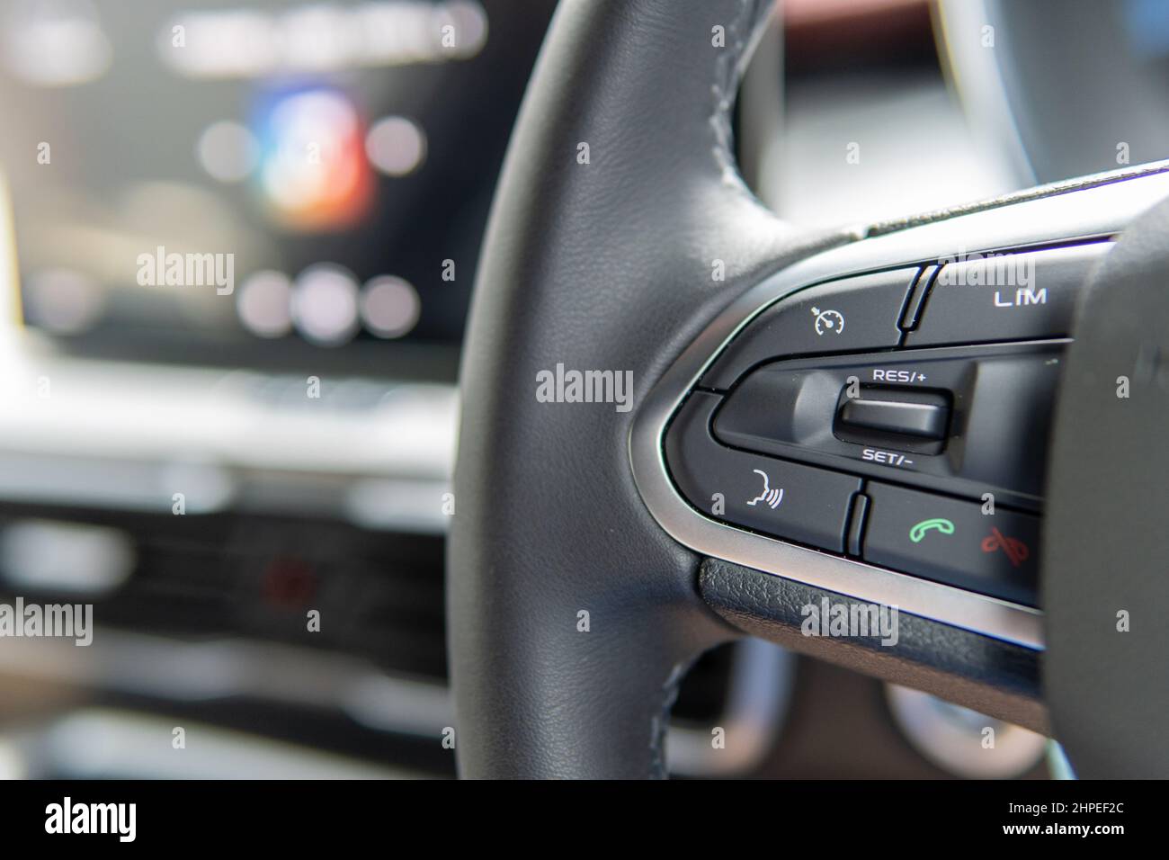 Proton X50 cockpit interior details cabin Stock Photo - Alamy