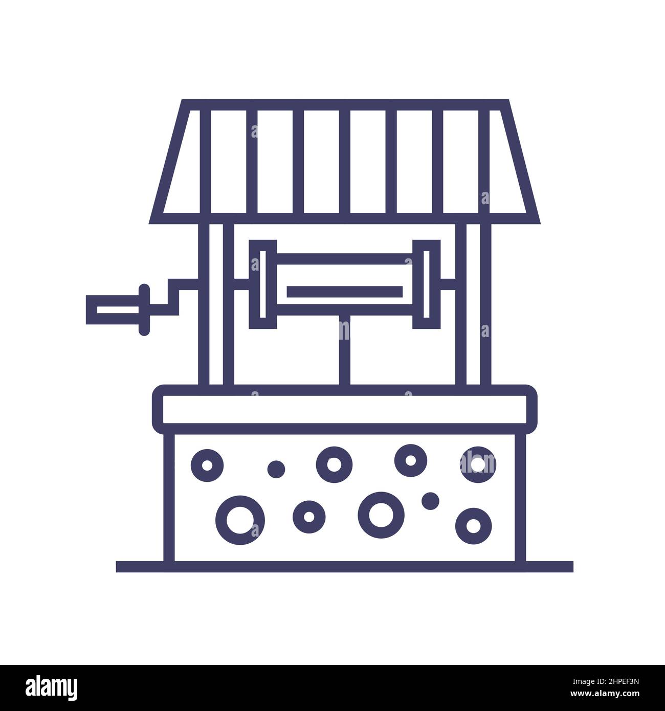 Farmer drinking Stock Vector Images - Alamy