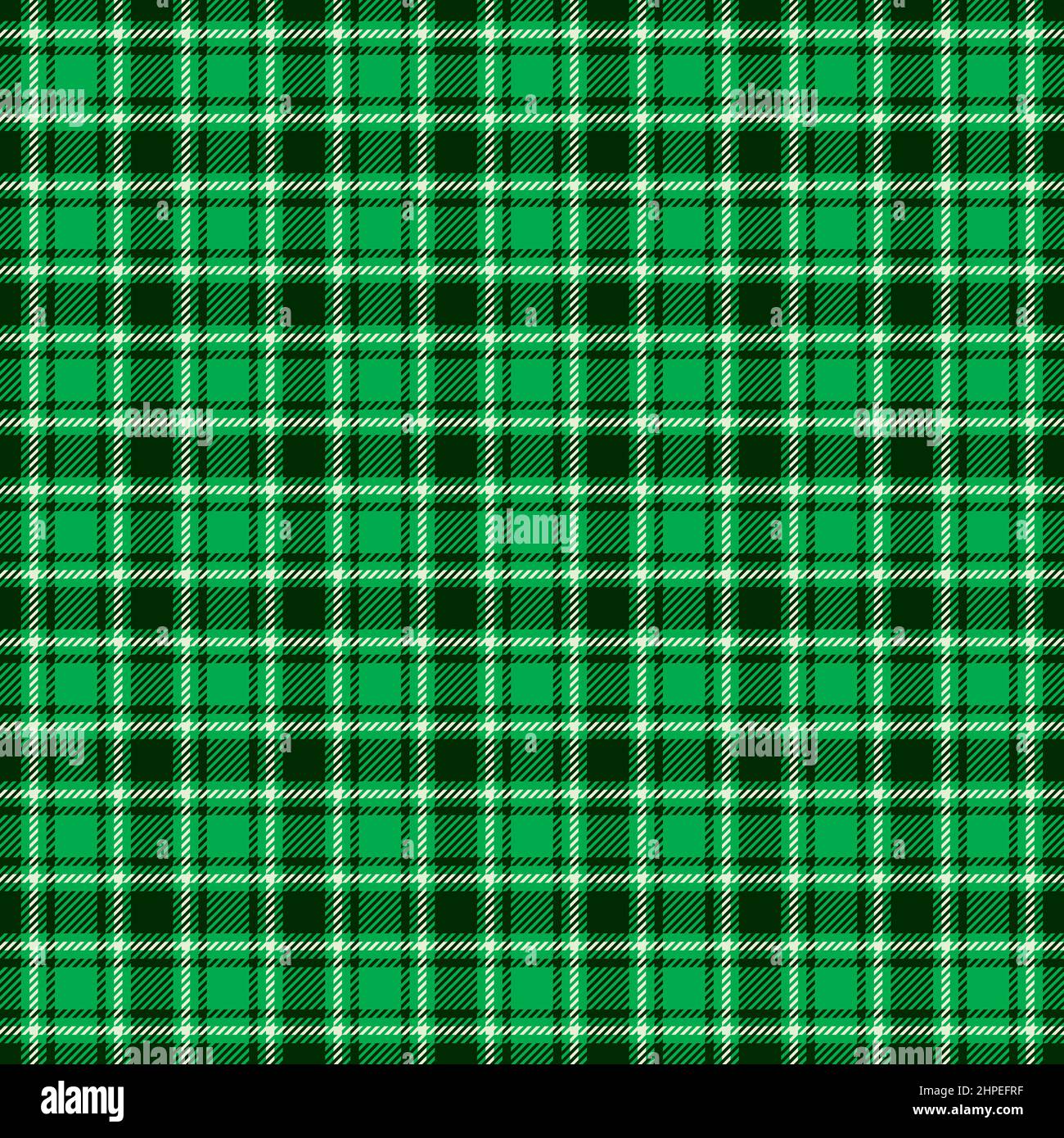 St. Patrick's Day seamless pattern. Tileable vector background in Irish ...