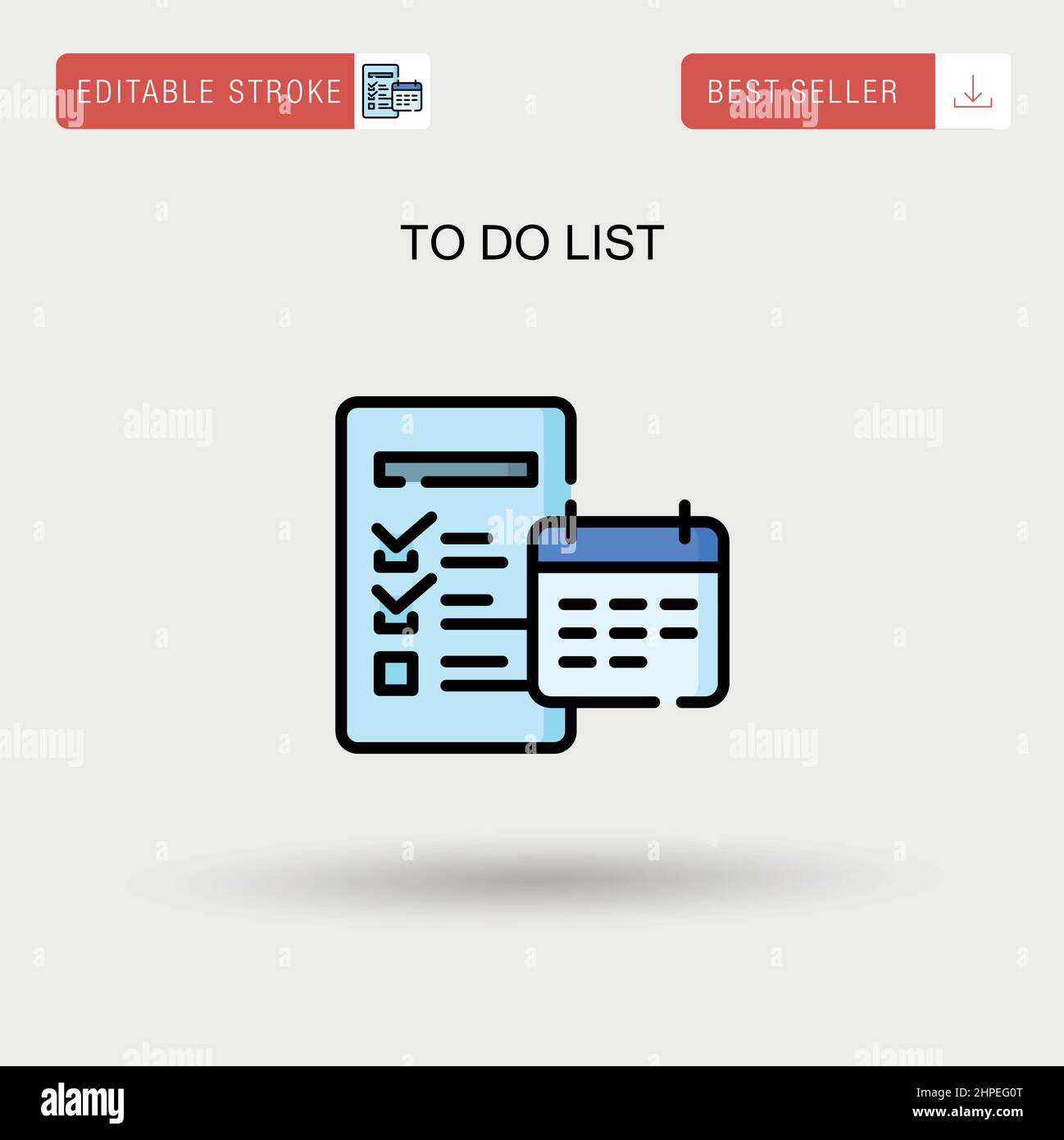 Woman, list, office Stock Vector Images - Alamy